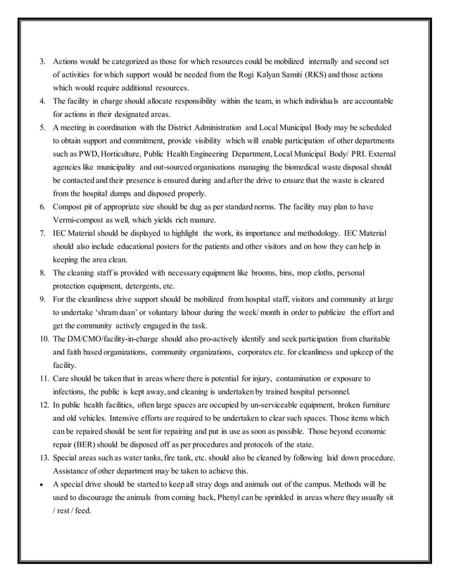 Fumigation process and hospital infection control | DOCX