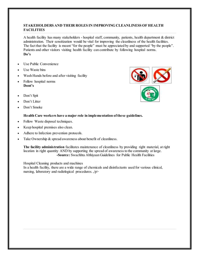 Fumigation process and hospital infection control | DOCX