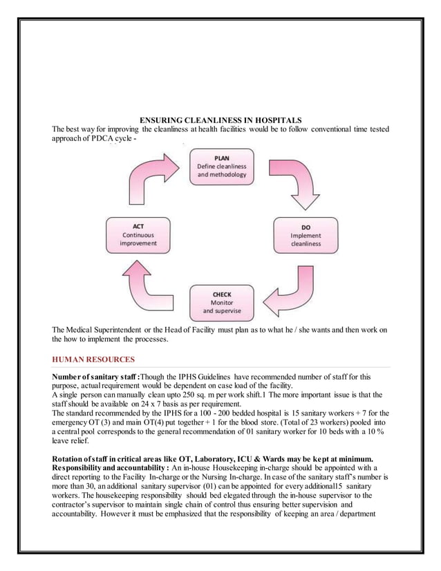 Fumigation process and hospital infection control | DOCX