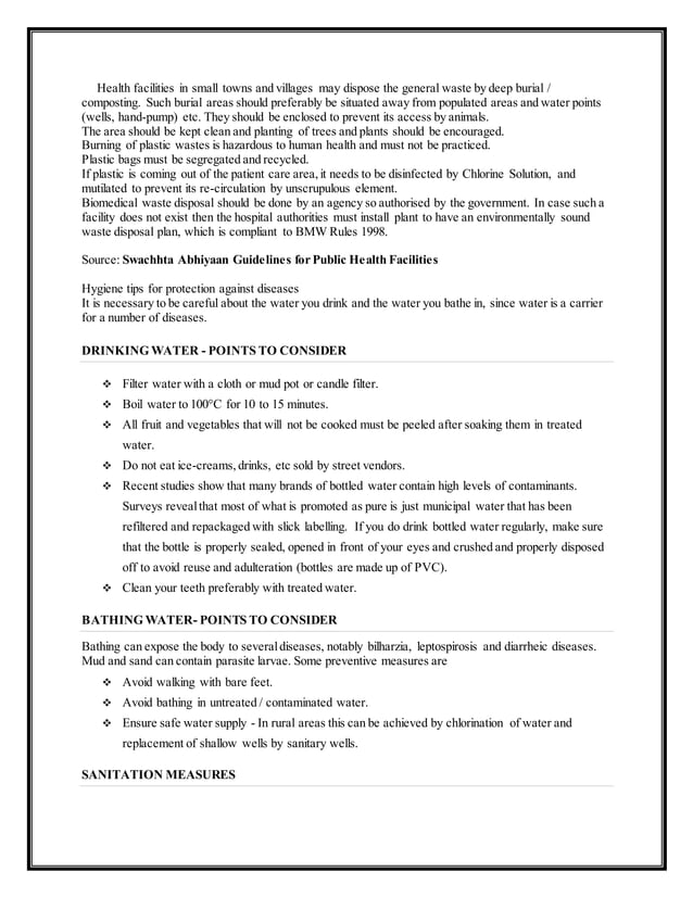 Fumigation process and hospital infection control | DOCX