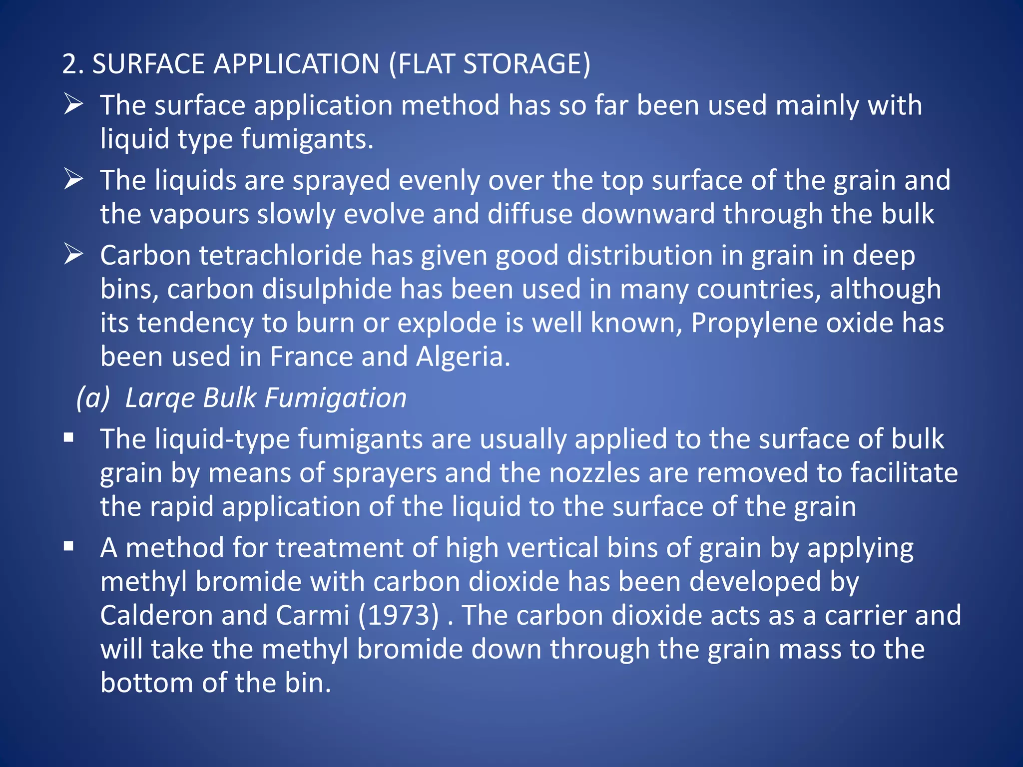 Fumigation techniques for pest control | PPTX