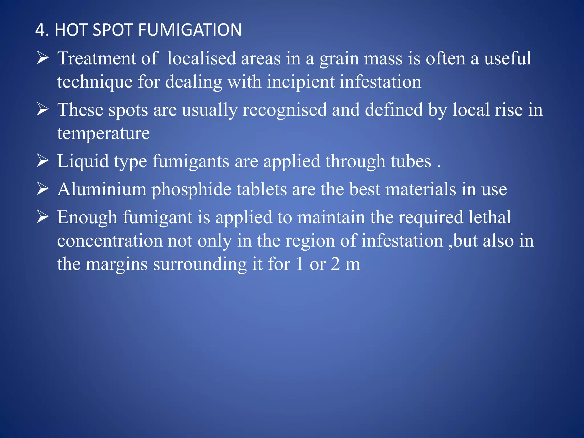Fumigation techniques for pest control | PPTX