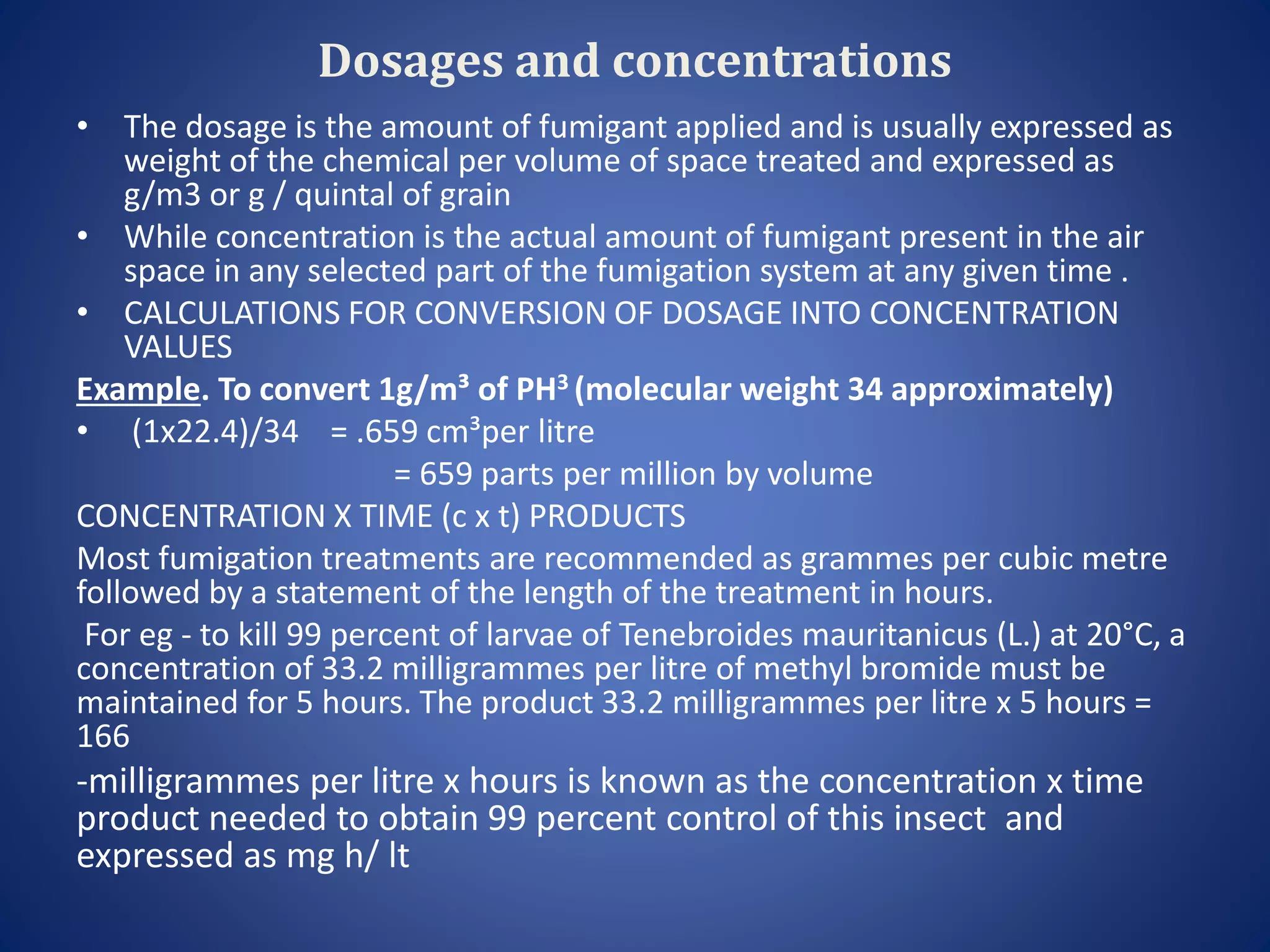 Fumigation techniques for pest control | PPTX