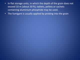 Fumigation techniques for pest control | PPTX