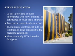 Fumigation techniques for pest control | PPTX