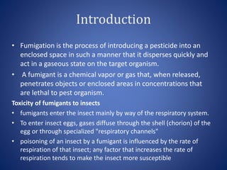 Fumigation techniques for pest control | PPTX