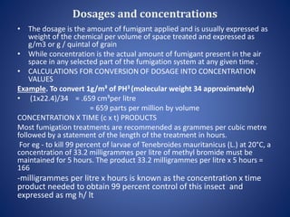 Fumigation techniques for pest control | PPTX