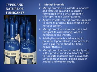 Fumigation techniques for pest control | PPTX