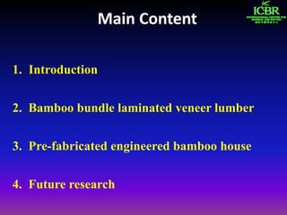 Fuming Chen_Research and application of prefabricated engineered bamboo ...