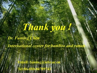 Fuming Chen_Research and application of prefabricated engineered bamboo housing | PDF ...