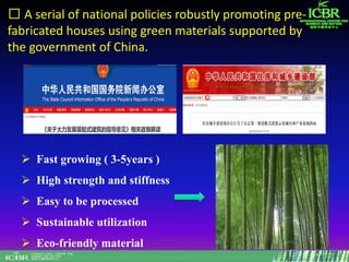 Fuming Chen_Research and application of prefabricated engineered bamboo housing | PDF ...