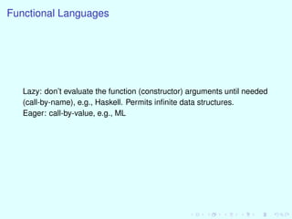 Introduction to Functional Languages | PPT