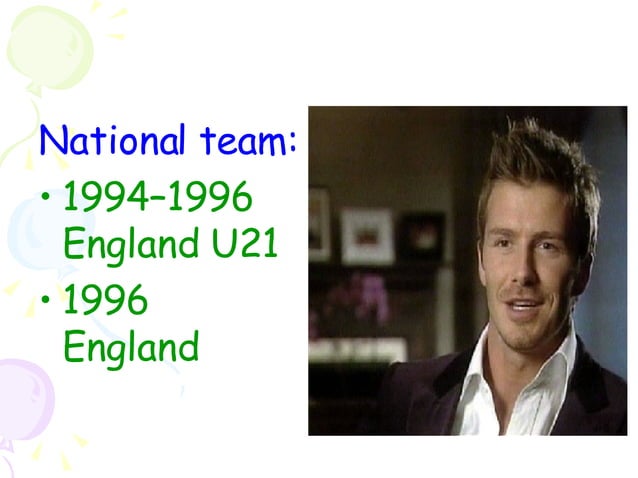 Fun Facts About David Beckham | PPT