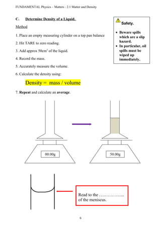 Fun2.1 matter and density notes | DOC