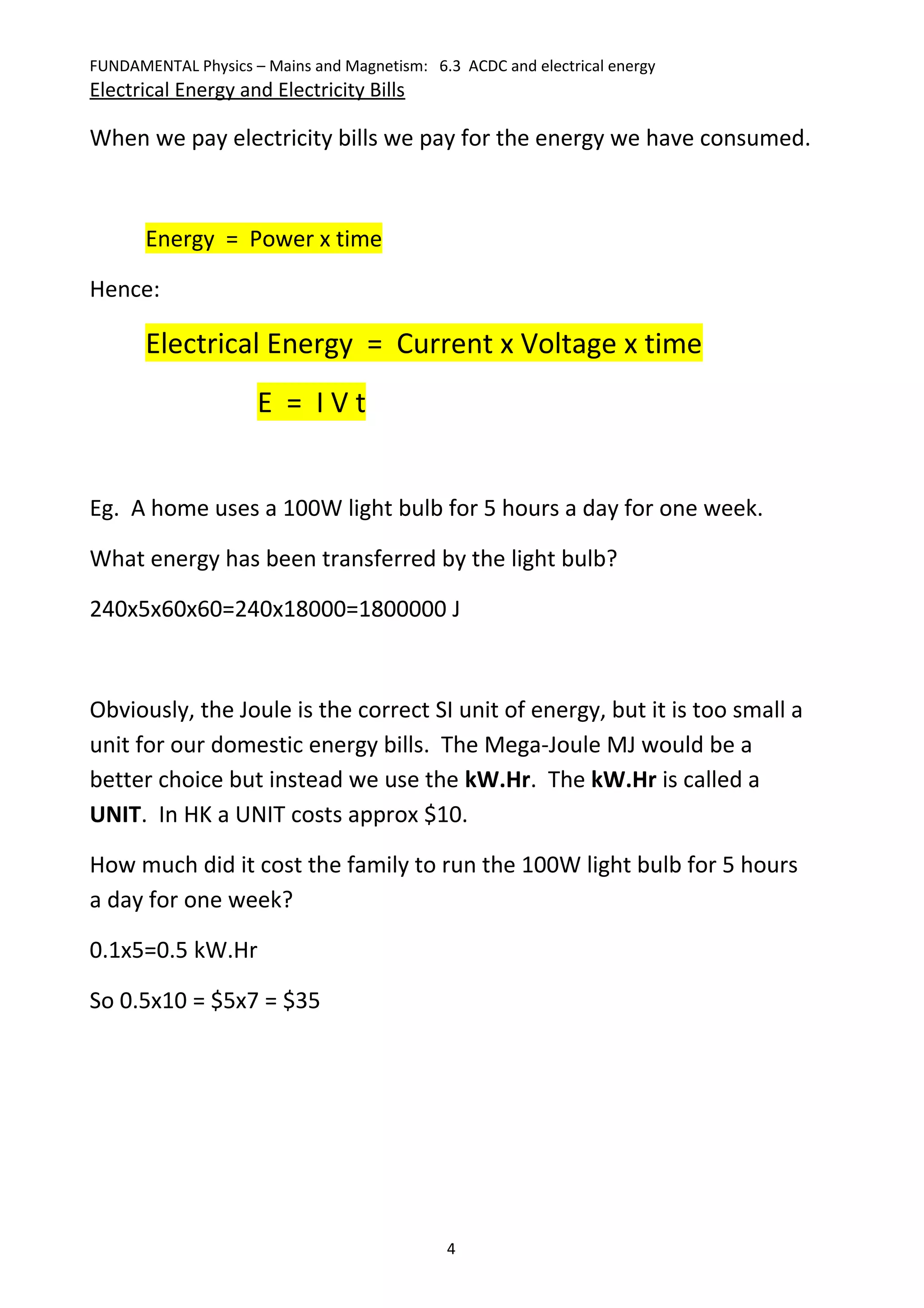 Fun6.3 acdc and electrical energy notes | DOC