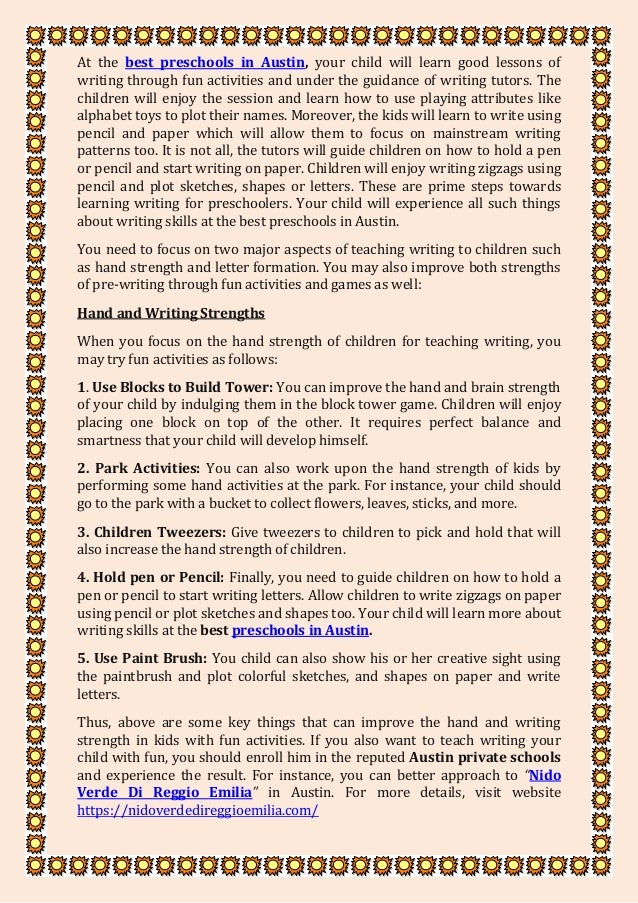 Fun Activities To Develop Pre Writing Skills pdf Fun Activities To Develop Pre Writing Skills pdf