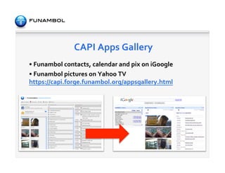 Funambol Cloud API (CAPI) | PDF