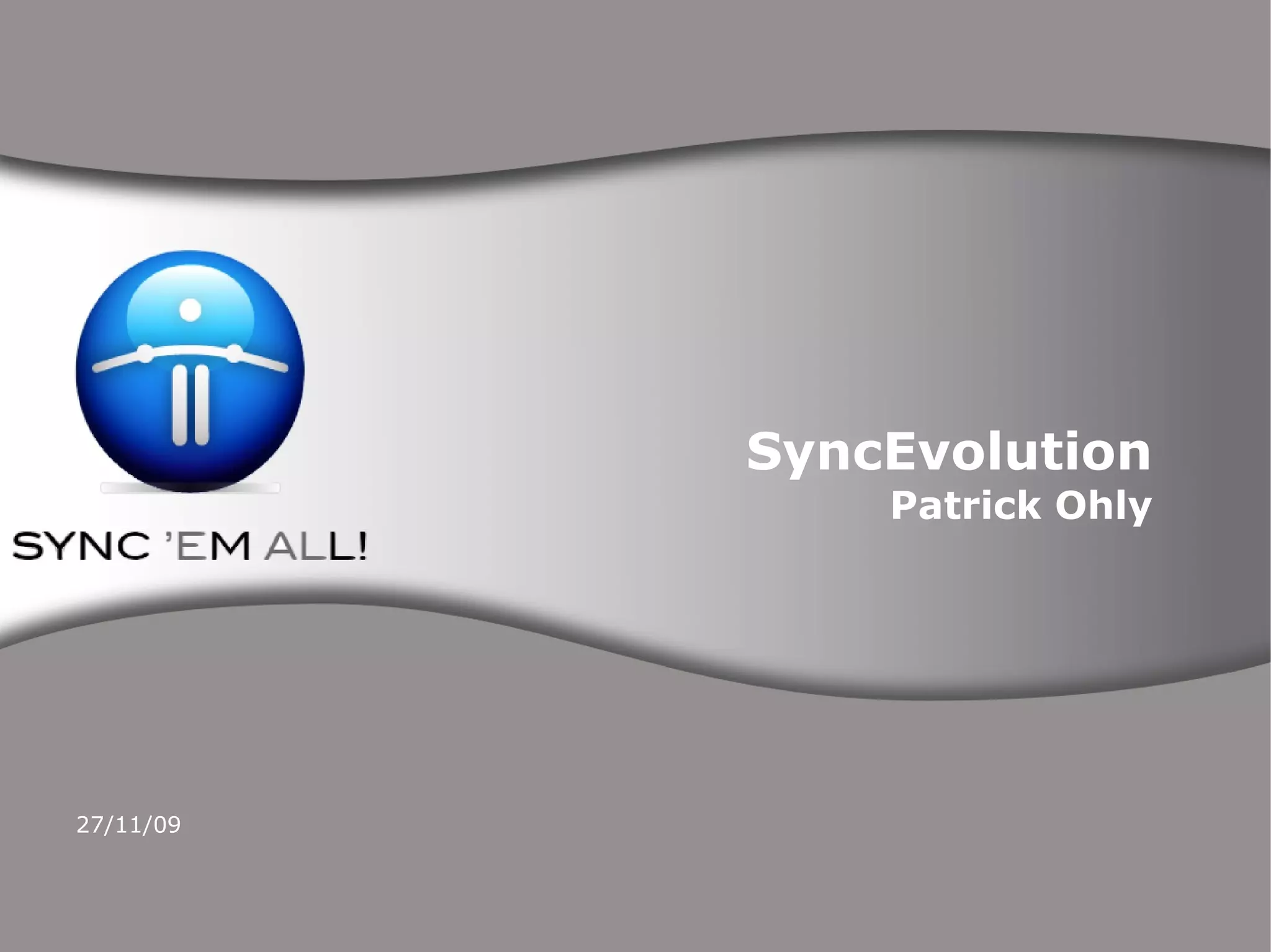 Syncevolution: Open Source and Funambol | PPT