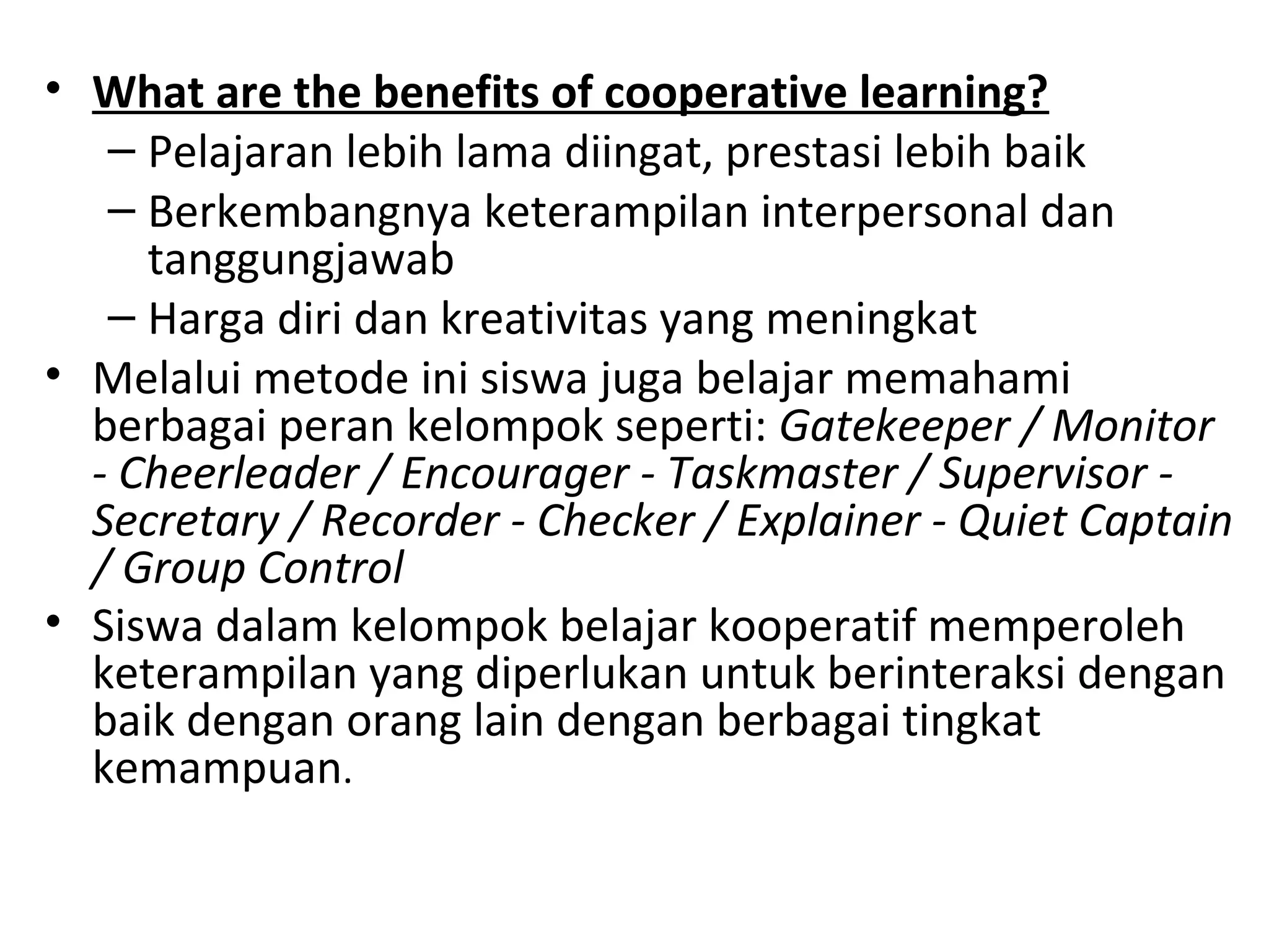 Fun and active learning | PPT