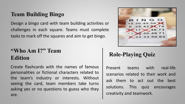 Fun and Engaging Team Building Quiz Ideas | PPTX
