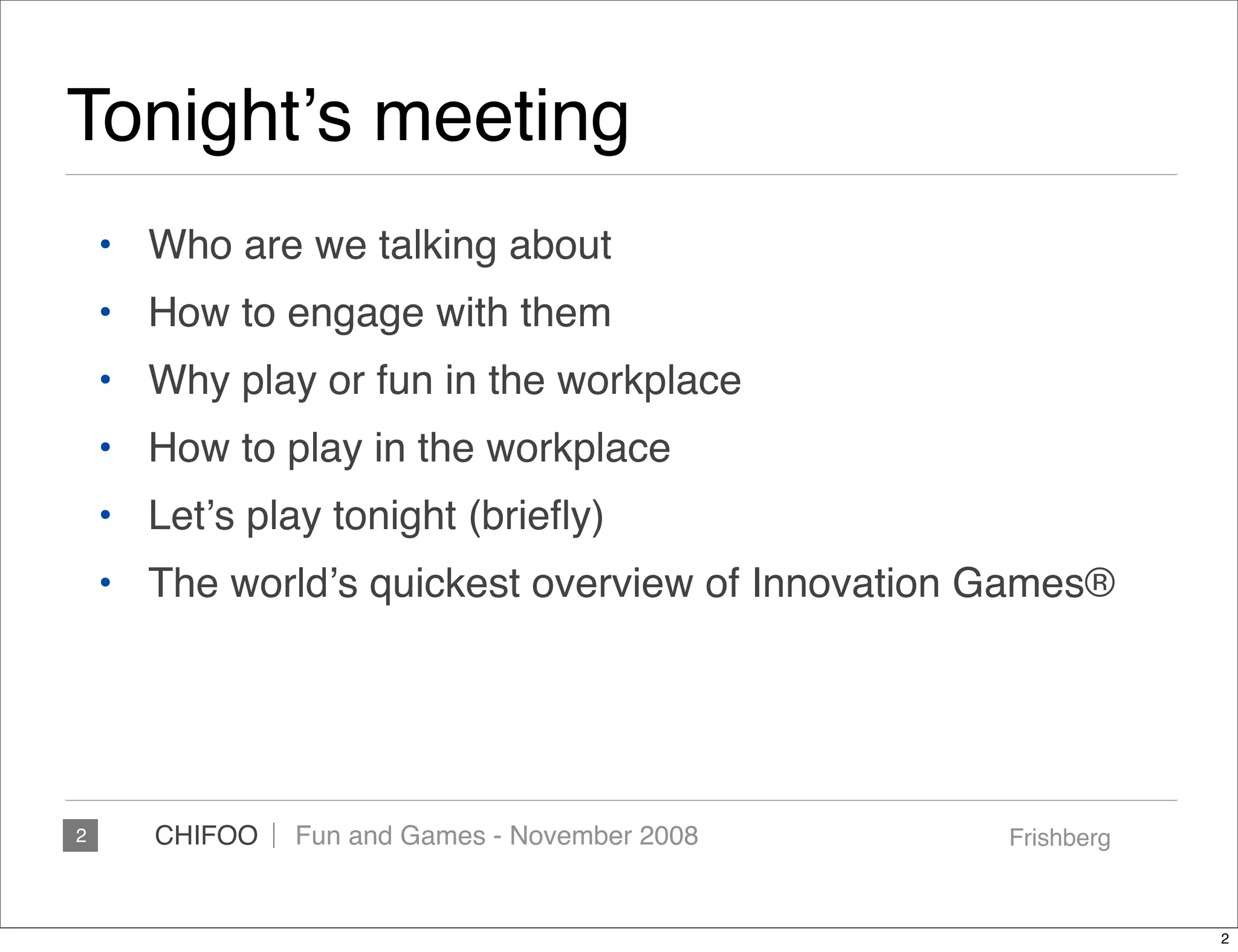 Fun & Games at Work | PPT