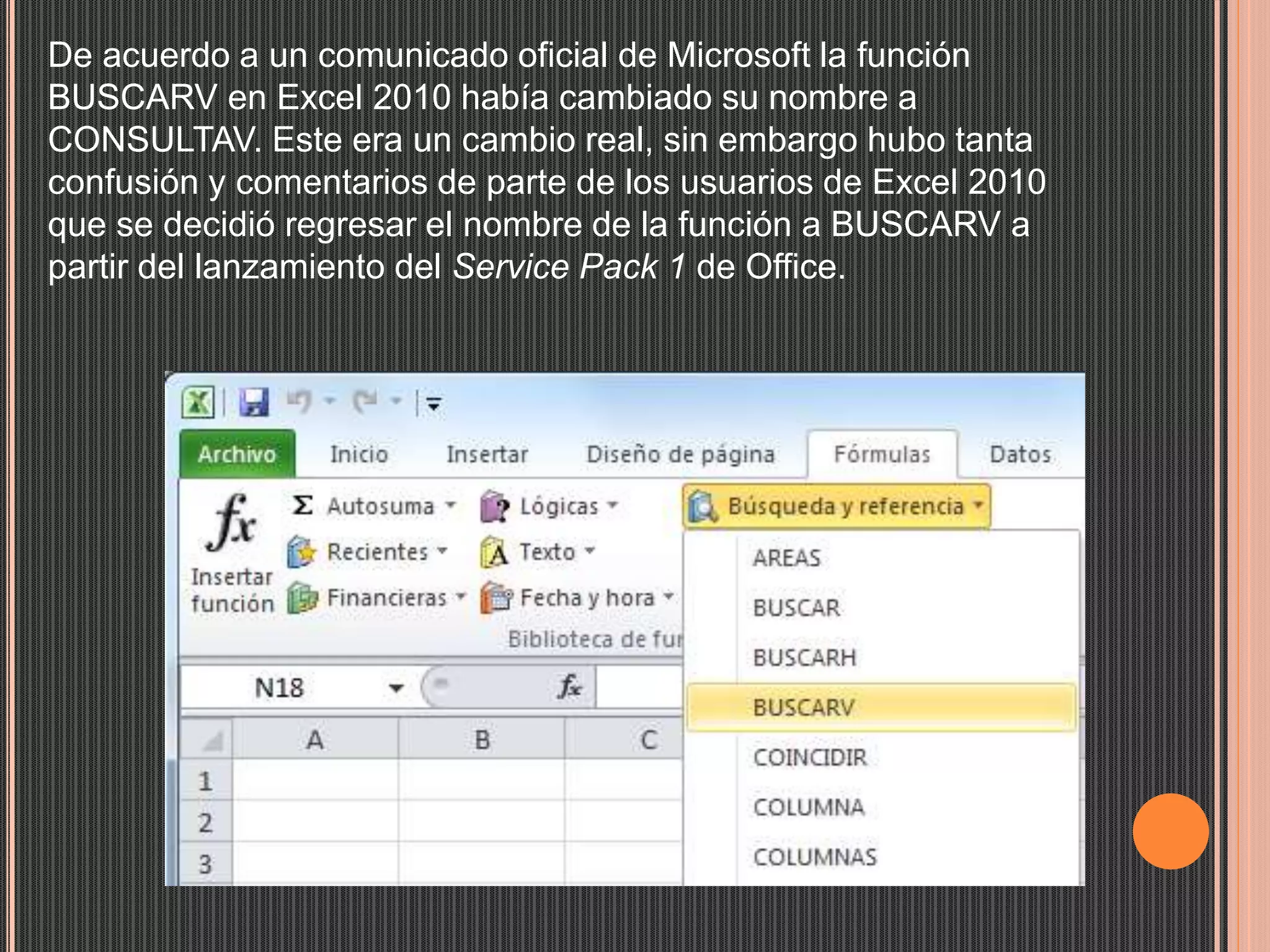 Función buscarv y función buscarh en excel | PPTX | Technology & Computing