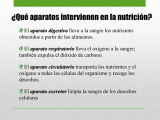 Función de nutrición | PPTX