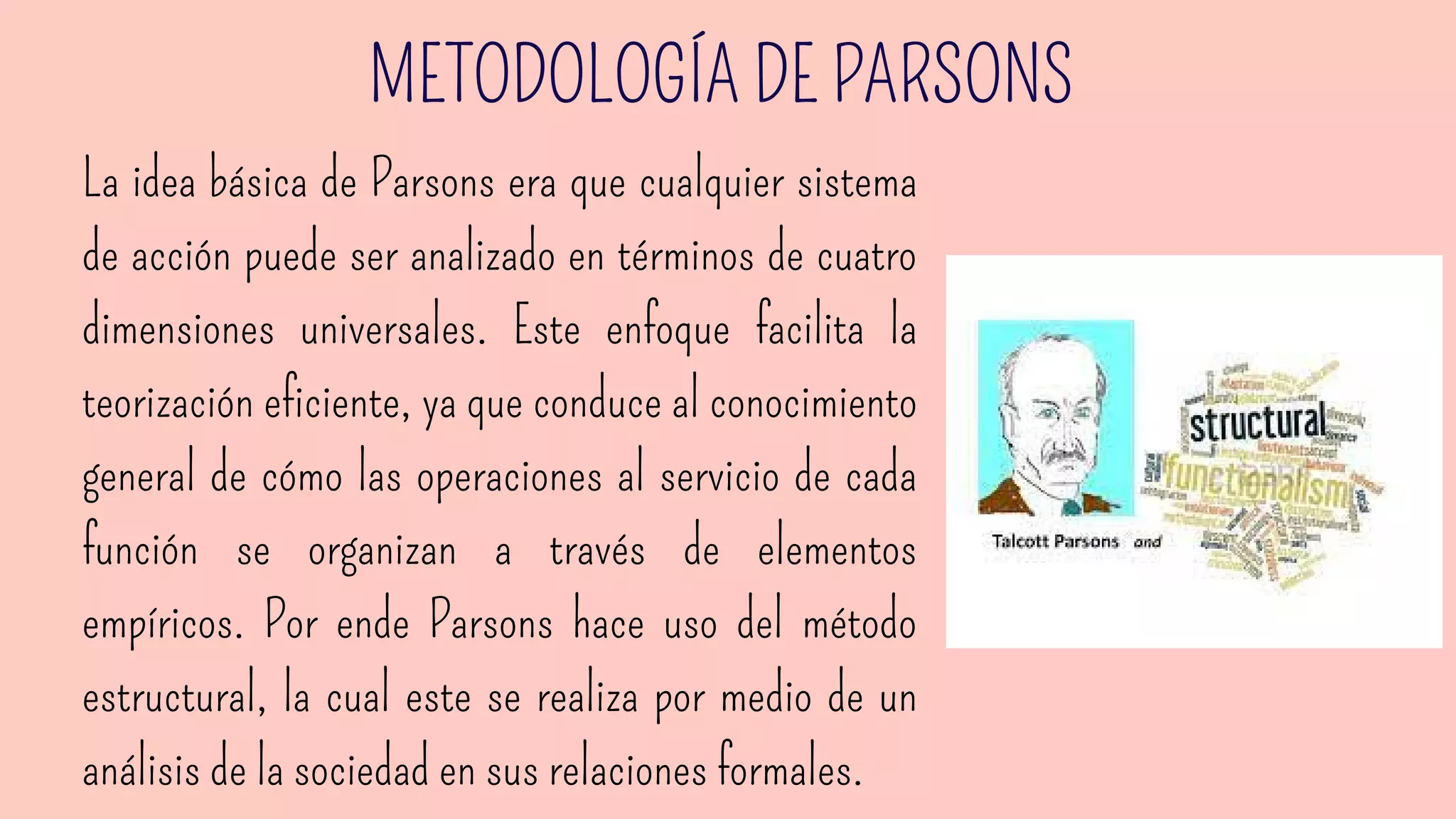 Aportes teóricos e influencias de Talcott Parsons y Robert Merton ...