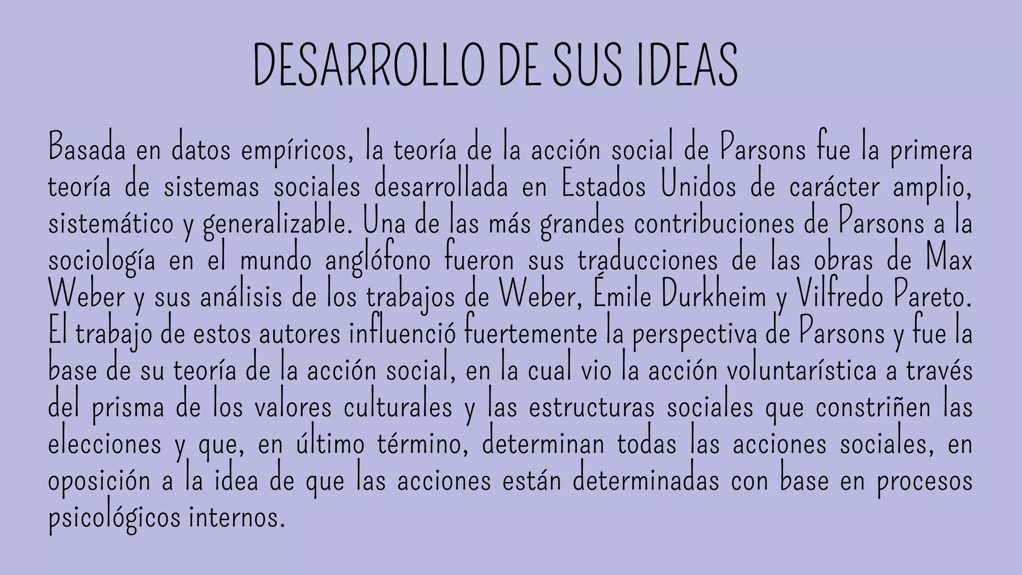 Aportes teóricos e influencias de Talcott Parsons y Robert Merton ...