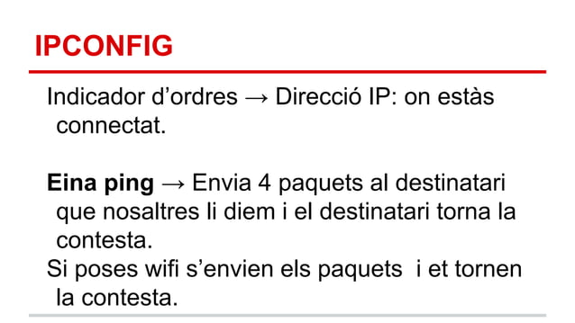 Funcionament d'internet | PPT