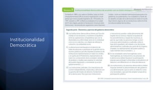 Funcionamiento de la institucionalidad democratica | PPTX