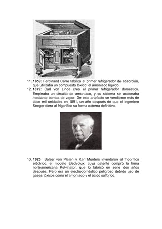 Funcionamiento de la refrigeradora domestica | PDF
