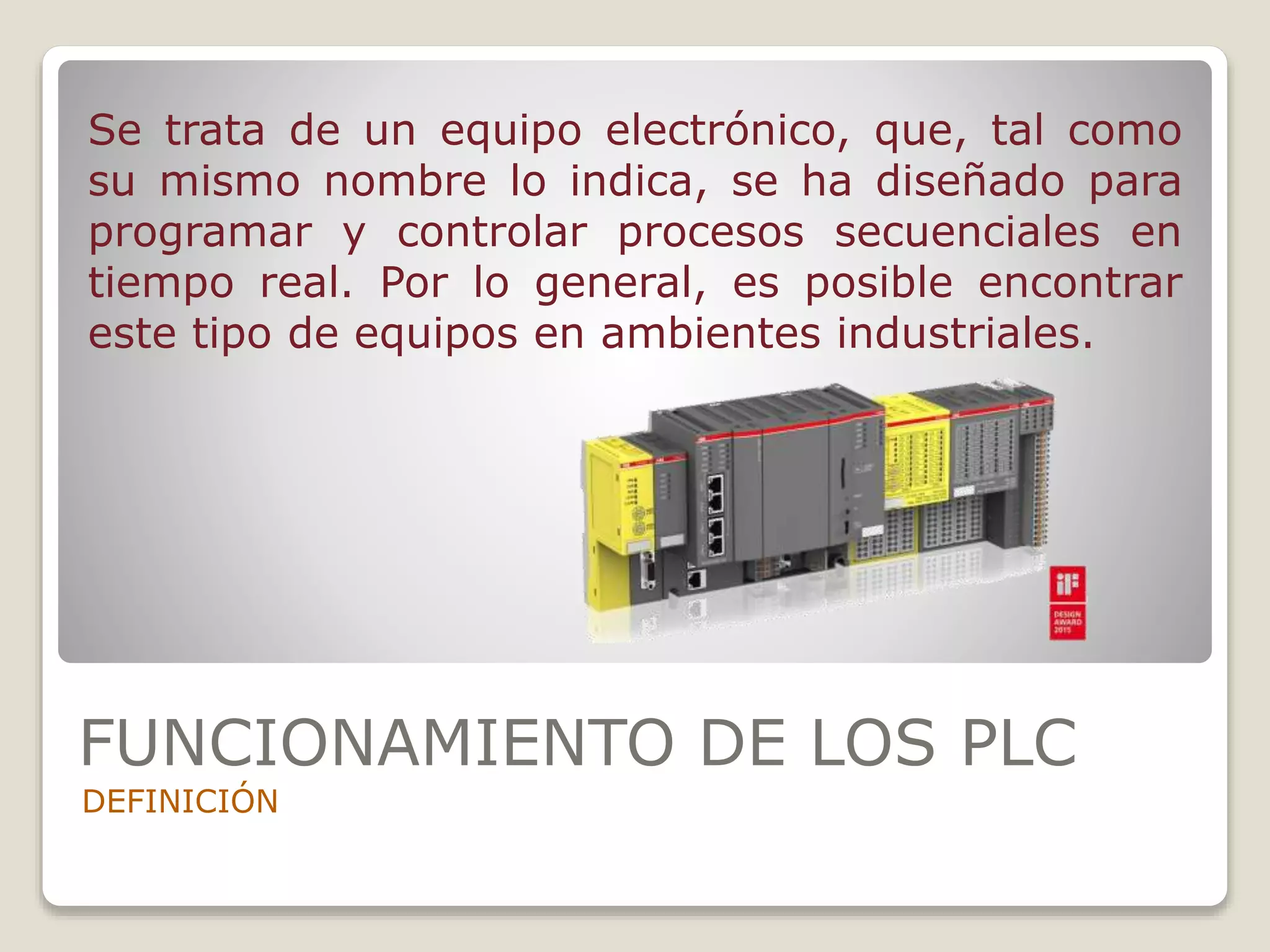 Funcionamiento de los plc | PPTX