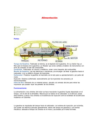 Partes de un Automovil | DOCX