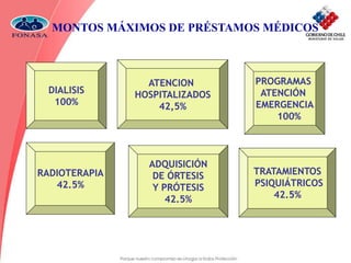 FUNCIONAMIENTO FONASA Y LA PROTECCION SOCIAL CHILE | PPT