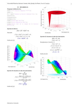 Funcion compleja | DOCX