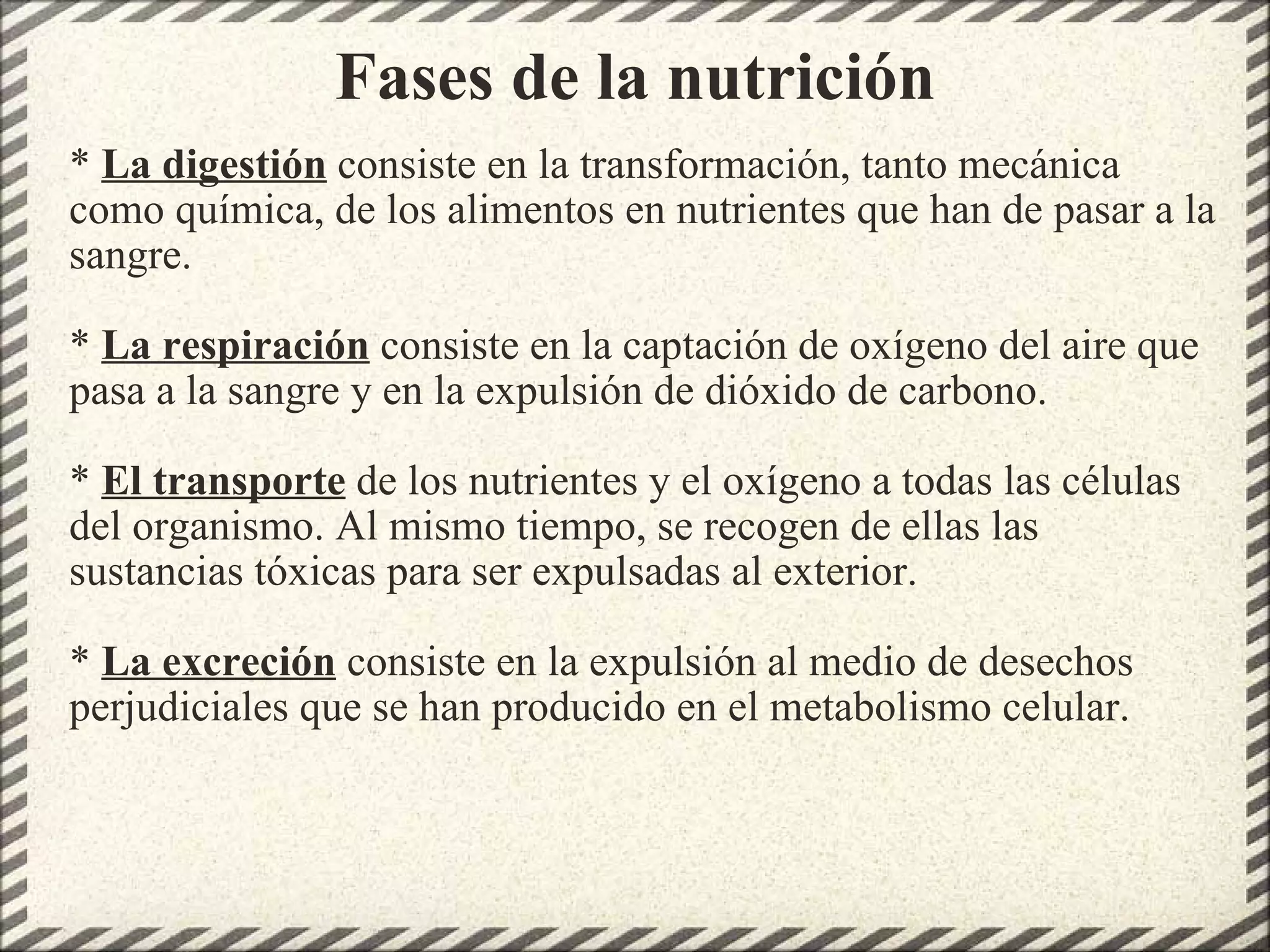 Funcion de nutricion | PPT