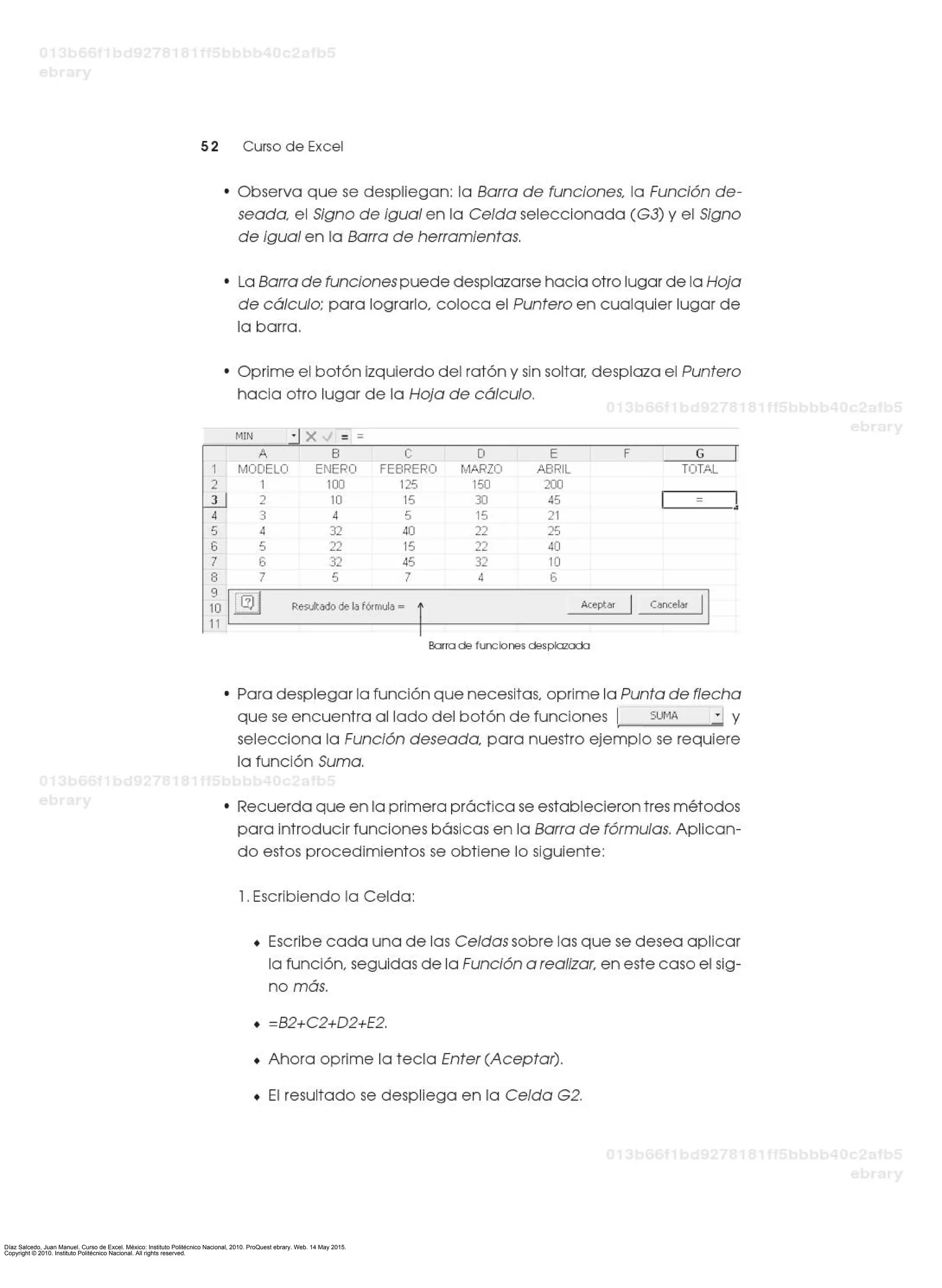 Funciones basicas-de-excel. | PDF