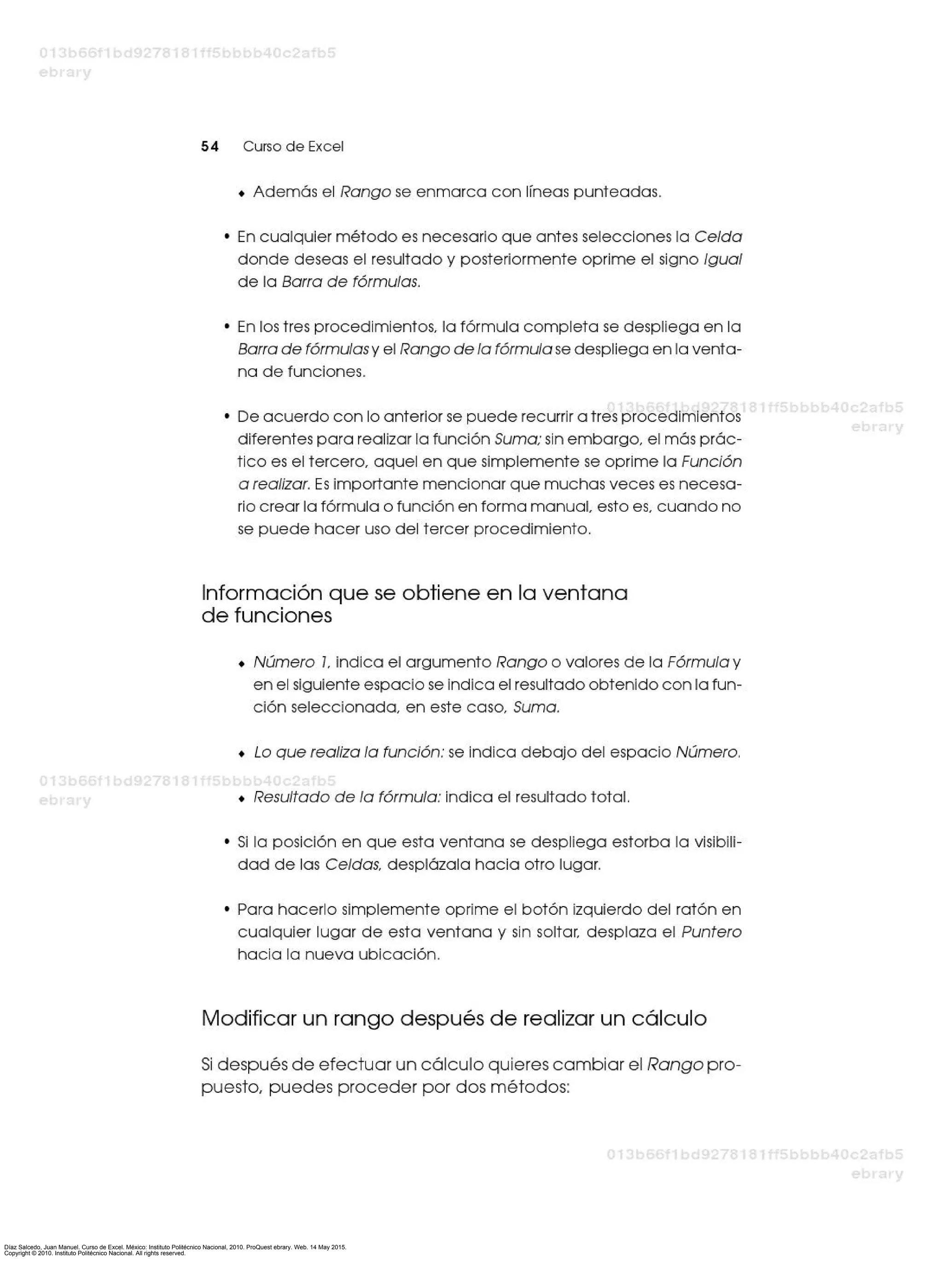 Funciones basicas-de-excel. | PDF