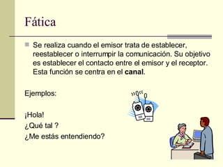 Funciones De La Lengua | PPT