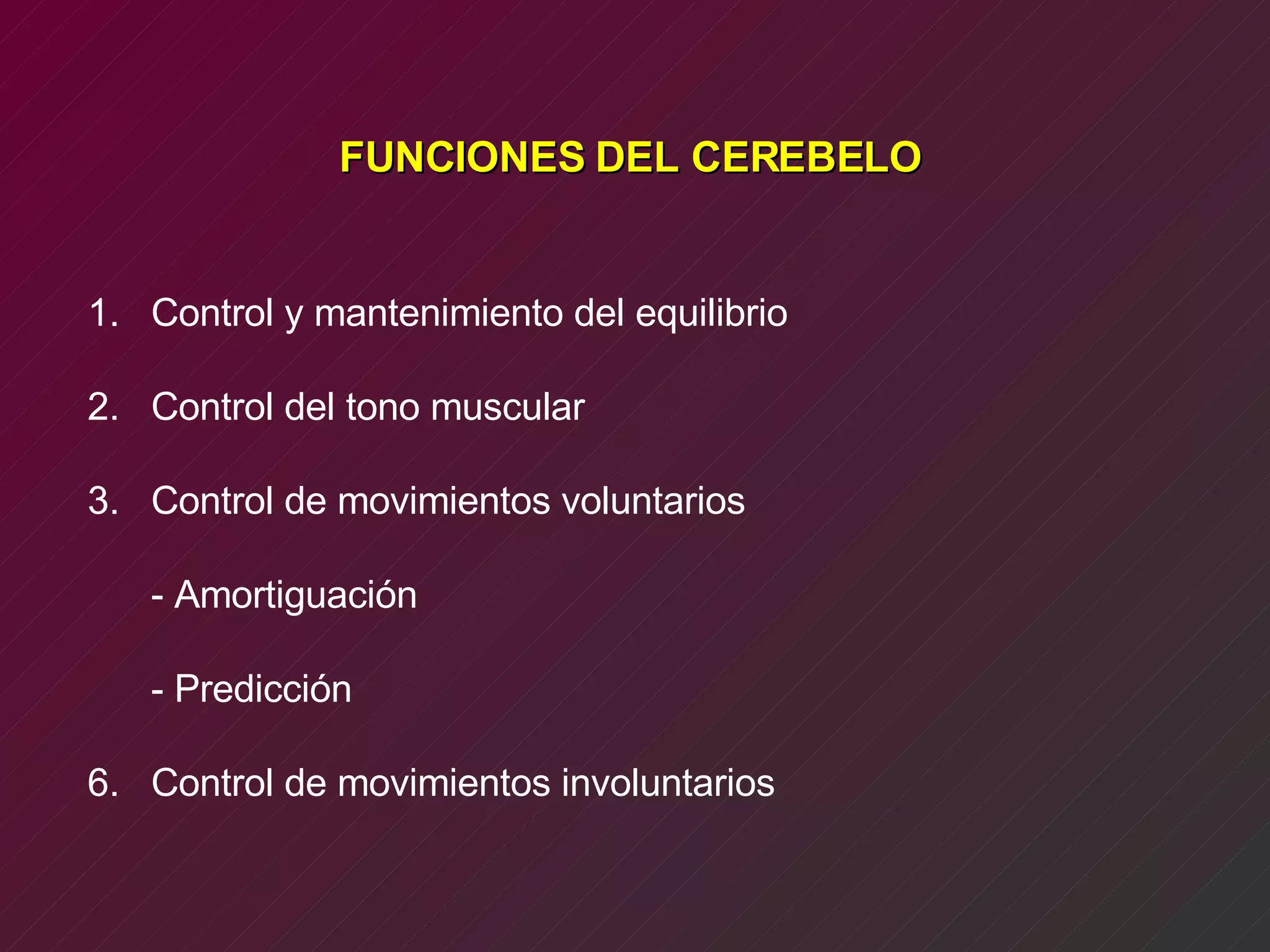 Funciones Motoras. Fisiologia | PPT