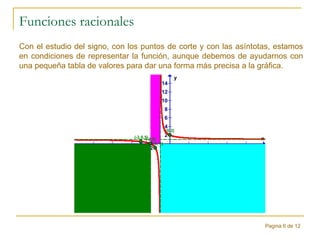 Funciones racionales | PPT