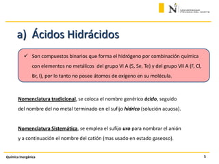 Funciones acidos | PPTX