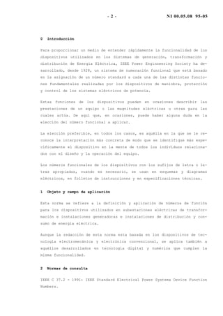 Funciones ansi ieee | PDF