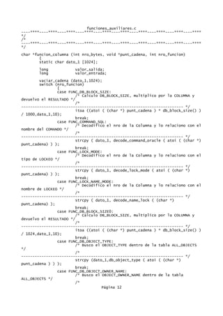 Funciones auxiliares.c | PDF