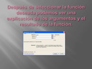 Funciones básicas | PPTX | Computing | Technology & Computing