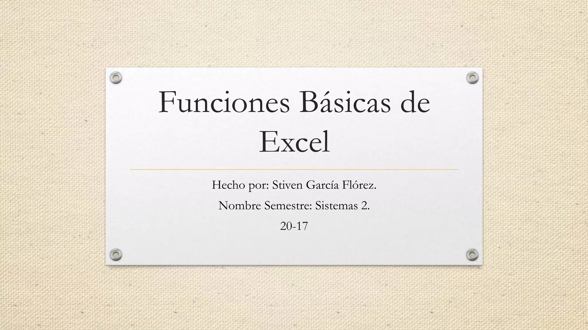 Funciones básicas de excel cefit | PPTX | Technology & Computing