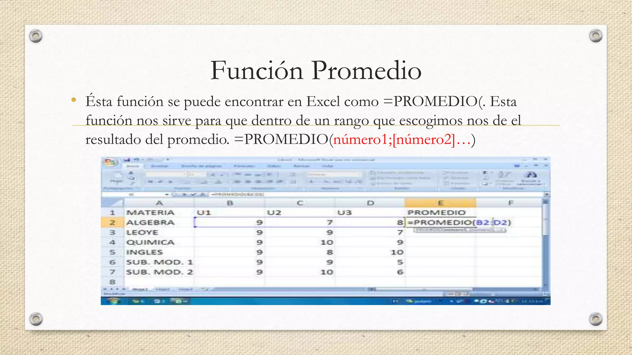 Funciones básicas de excel cefit | PPTX | Technology & Computing