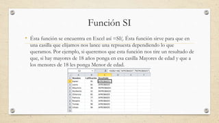 Funciones básicas de excel cefit | PPTX | Technology & Computing