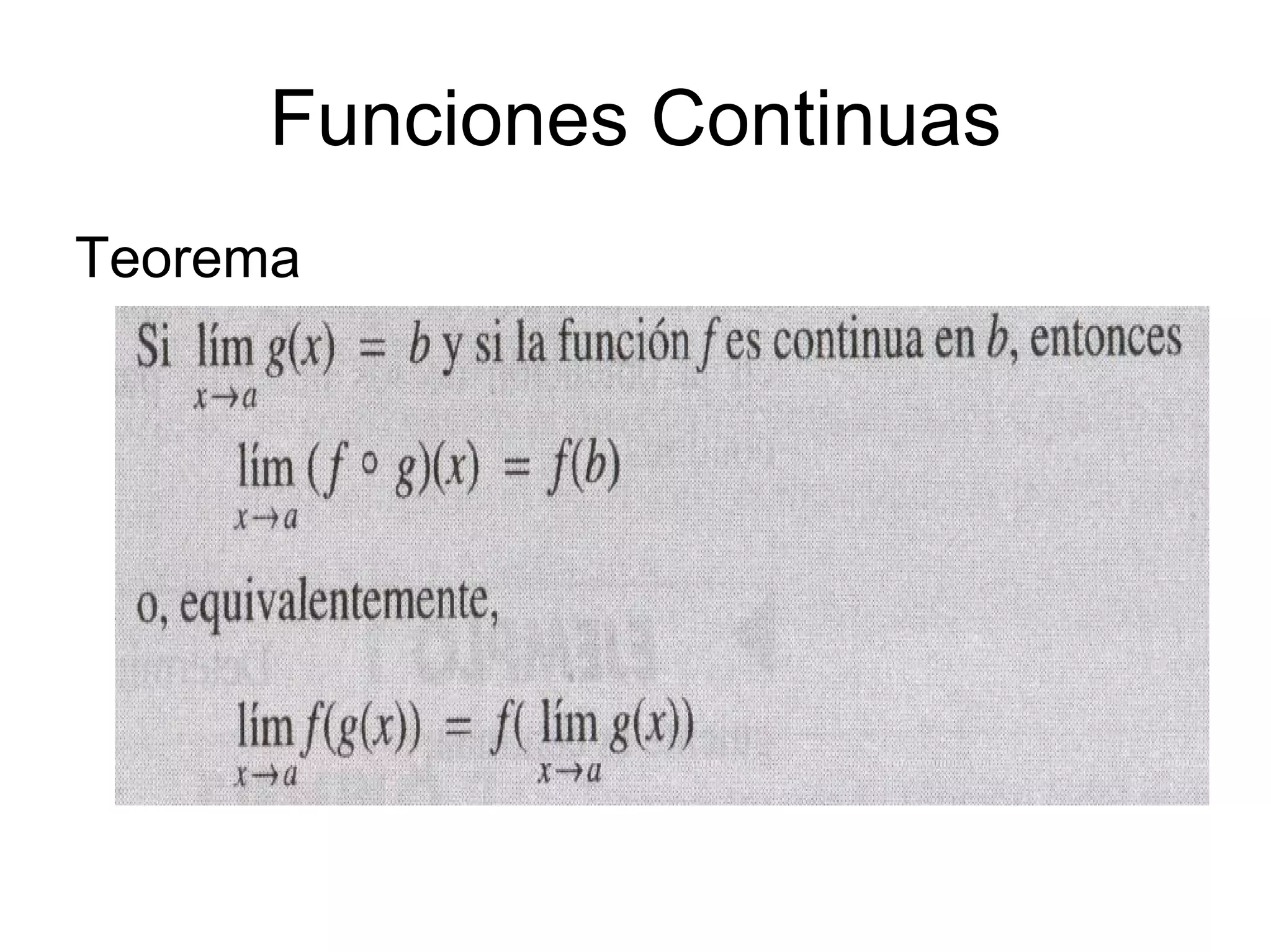 Funciones continuas | PPT | Descarga Gratuita